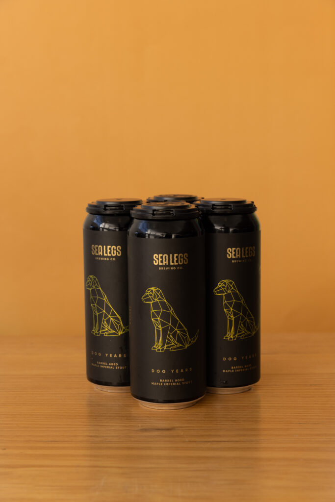 Dog Years - Bourbon Barrel Aged Maple Imperial Stout - Sea Legs Brewing Co.